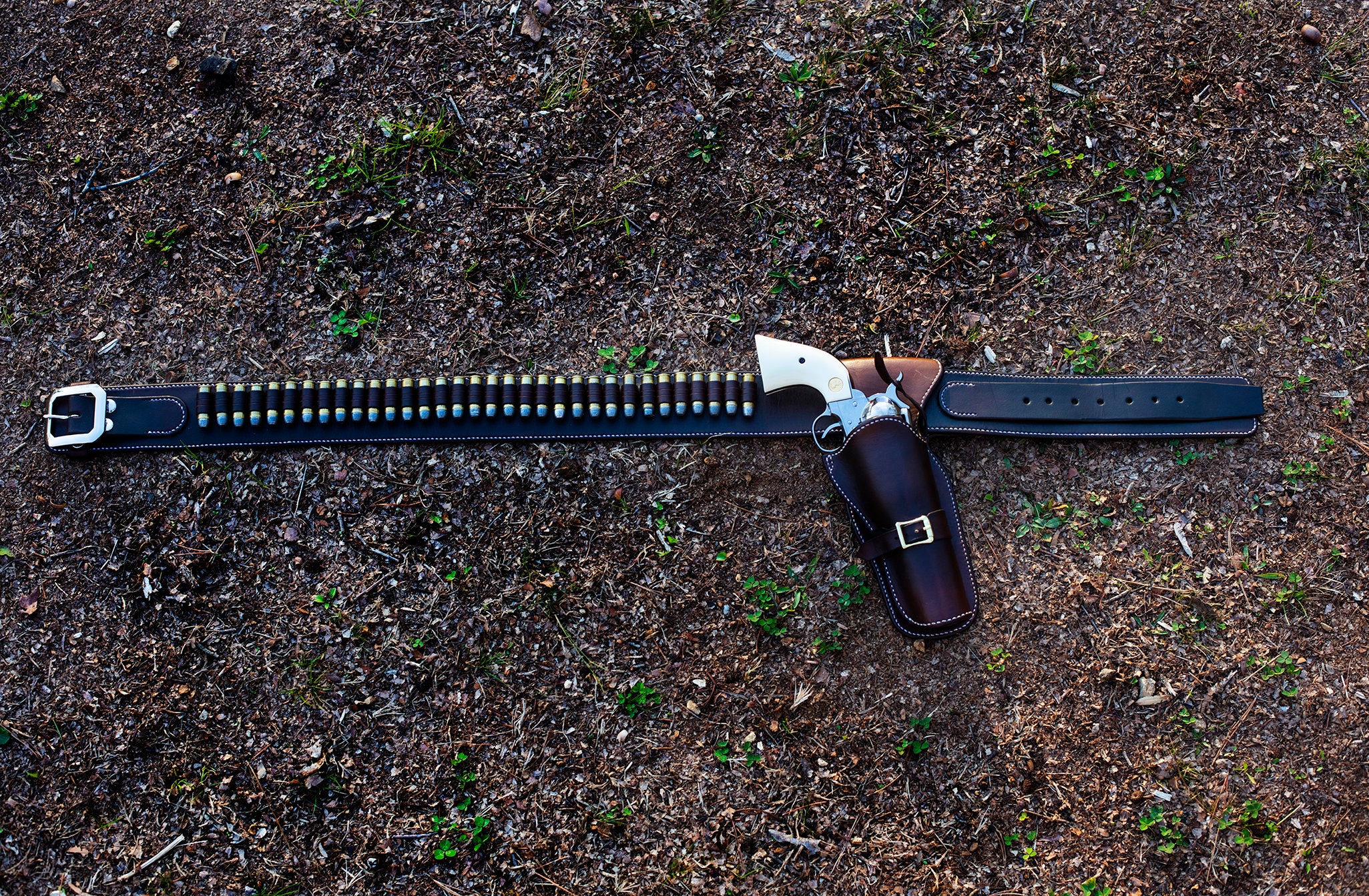 Western Quick Draw Holster and Belt. Clint Eastwood Style - Etsy