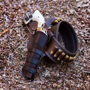 Western Holster and Belt With Cross Draw - Etsy