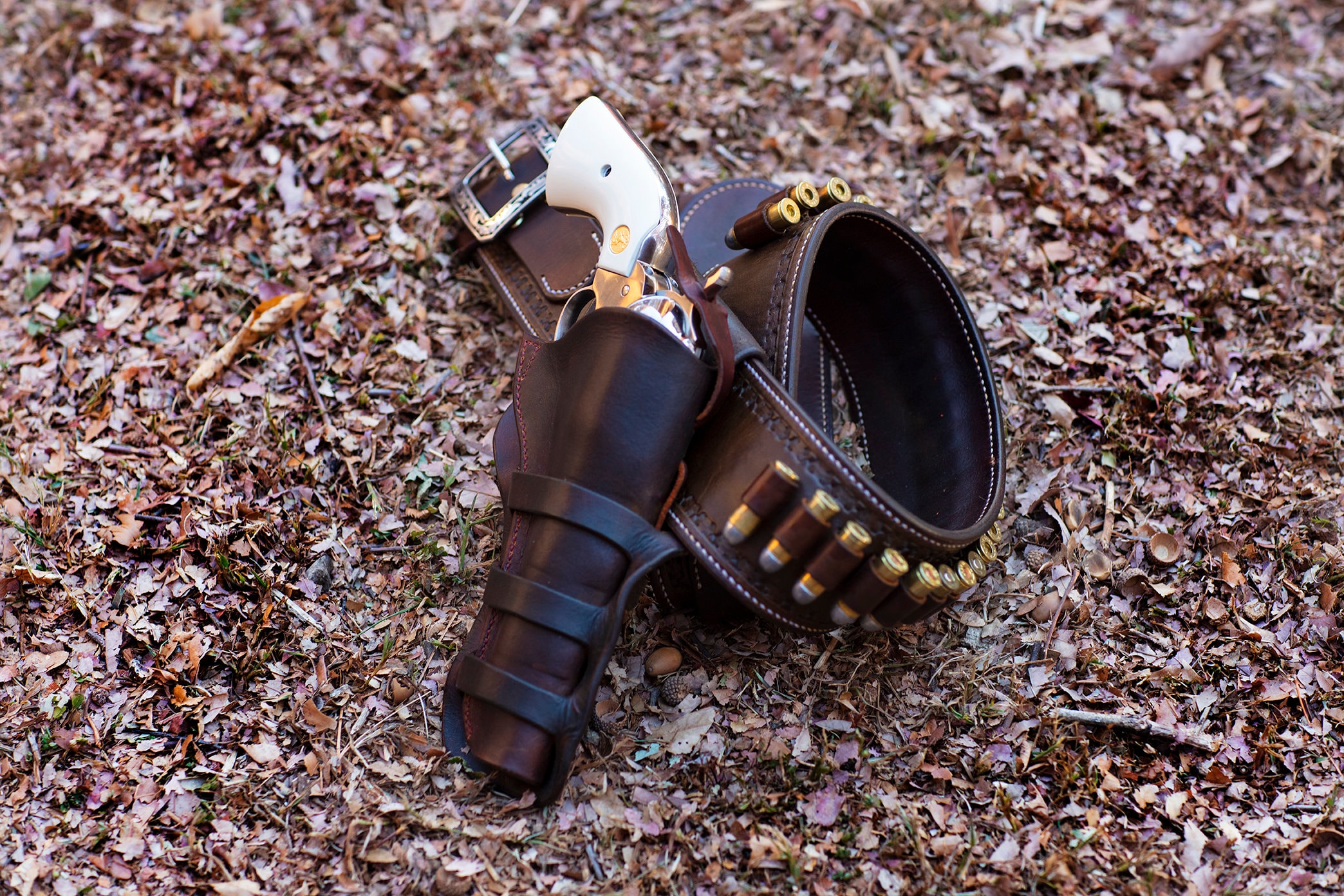 Western Holster and Belt With Cross Draw - Etsy