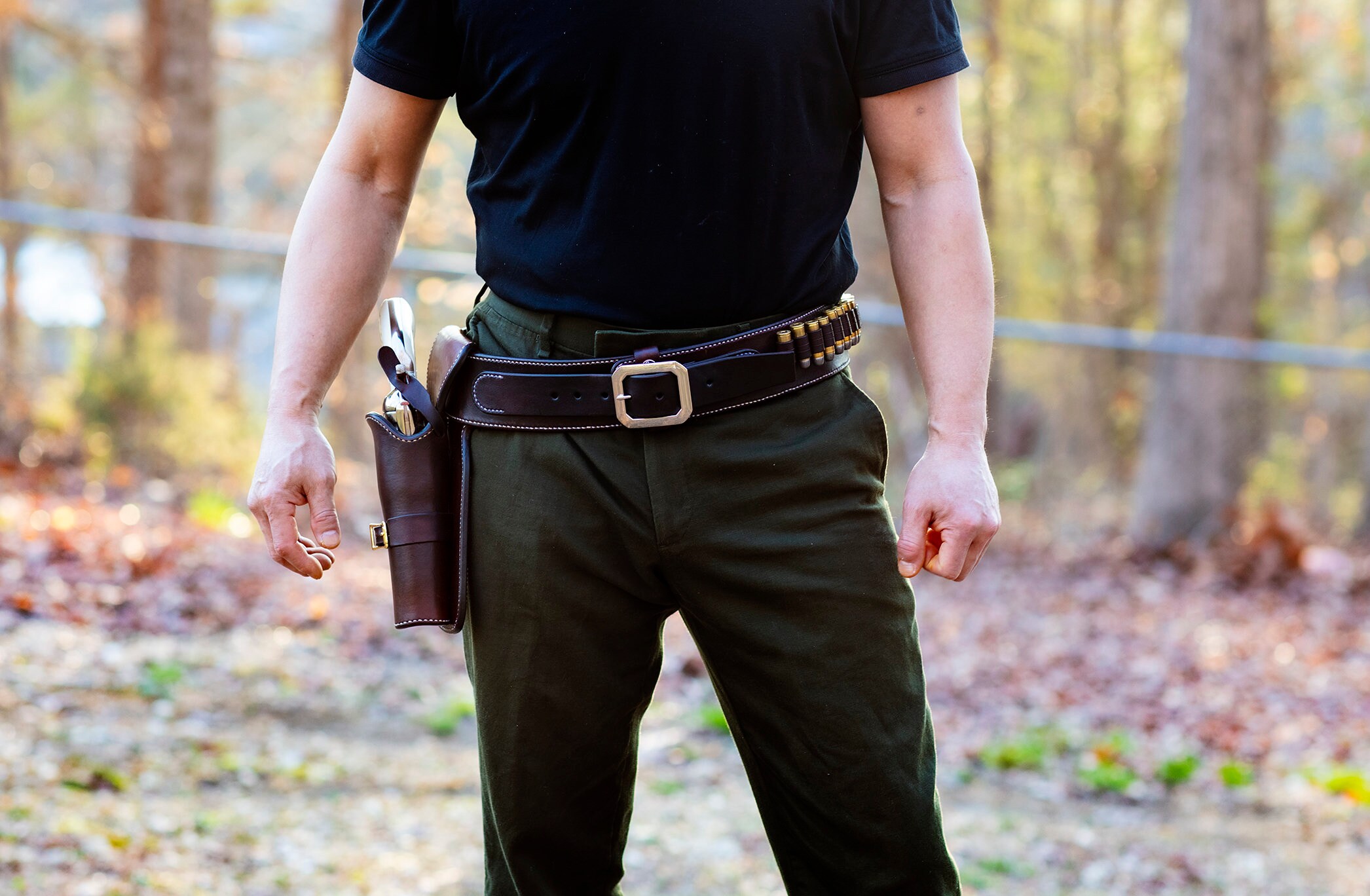 Western Quick Draw Holster and Belt. Clint Eastwood Style - Etsy