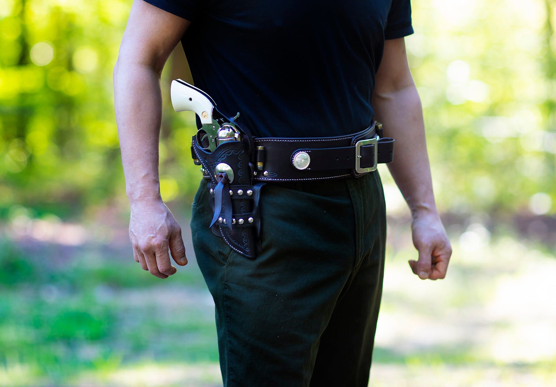 Johnny Ringo Holster and Cartridge Belt From the Movie Tombstone ...