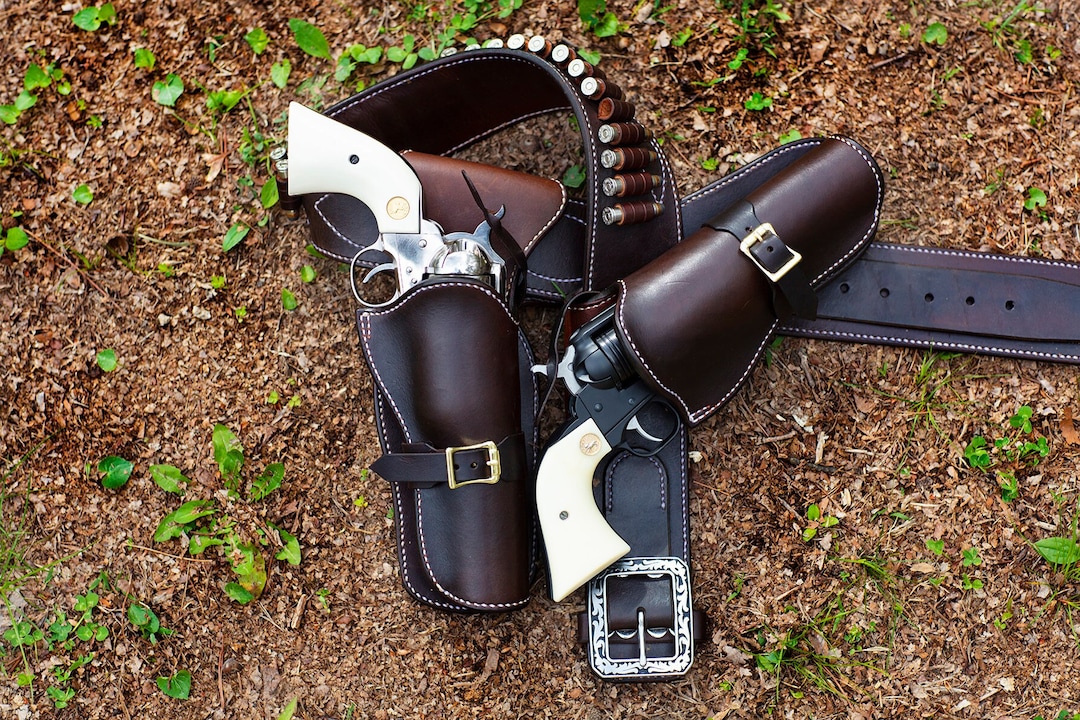 Double Quick Draw Holster With Cross Draw - Etsy
