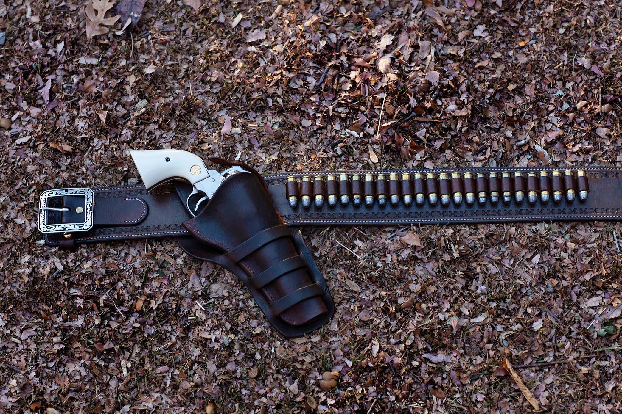 Western Holster and Belt With Cross Draw - Etsy