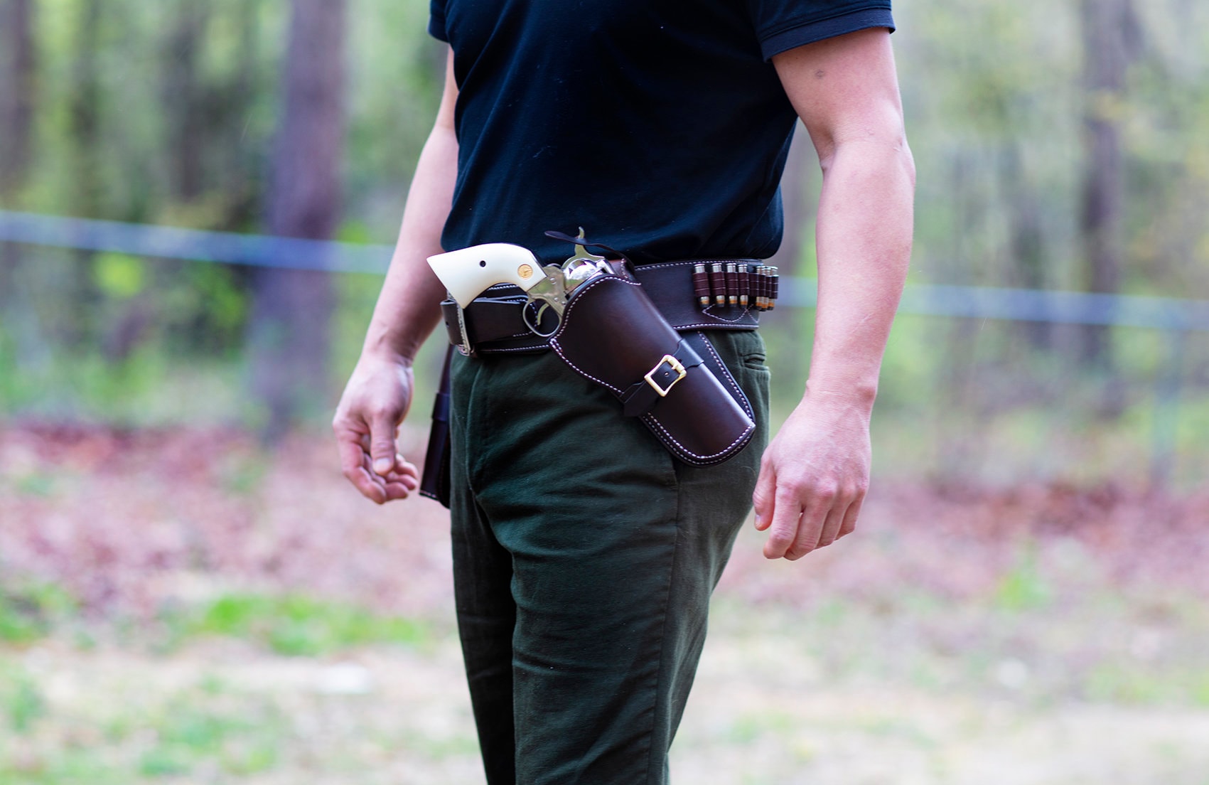 Double Quick Draw Holster With Cross Draw - Etsy