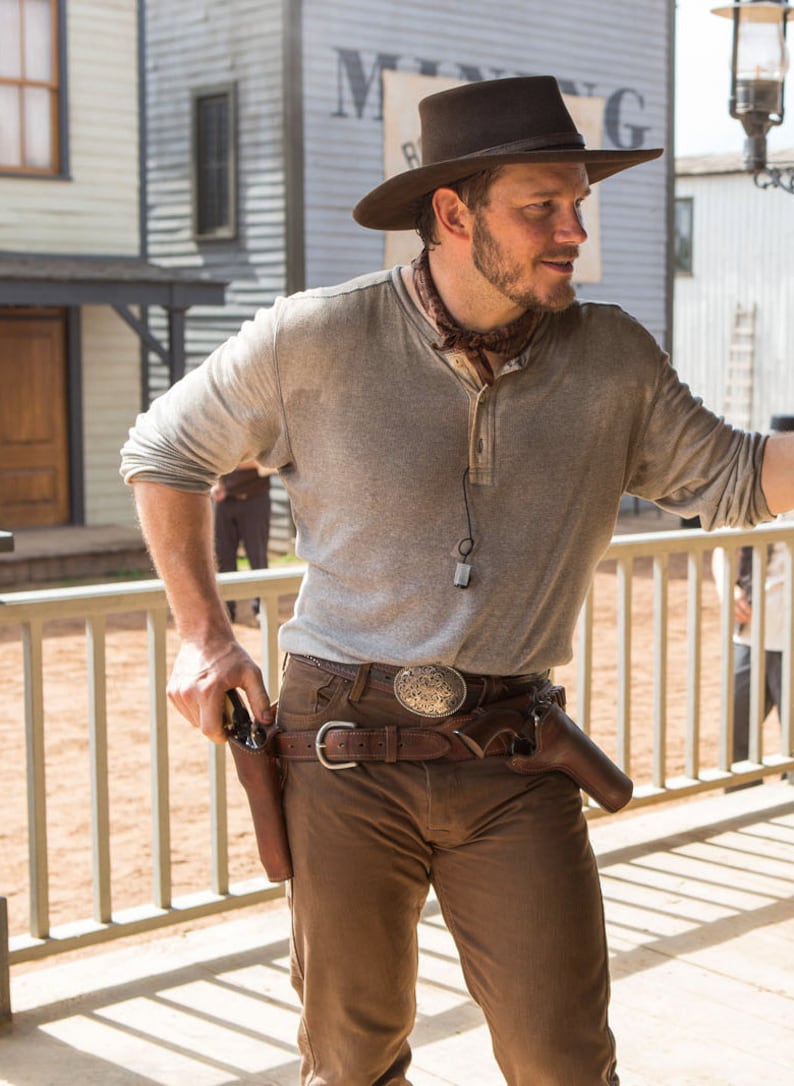 Magnificent Seven Chris Pratt Holster and Belt - Etsy
