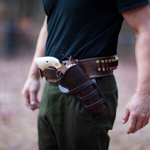 Western Holster and Belt With Cross Draw - Etsy