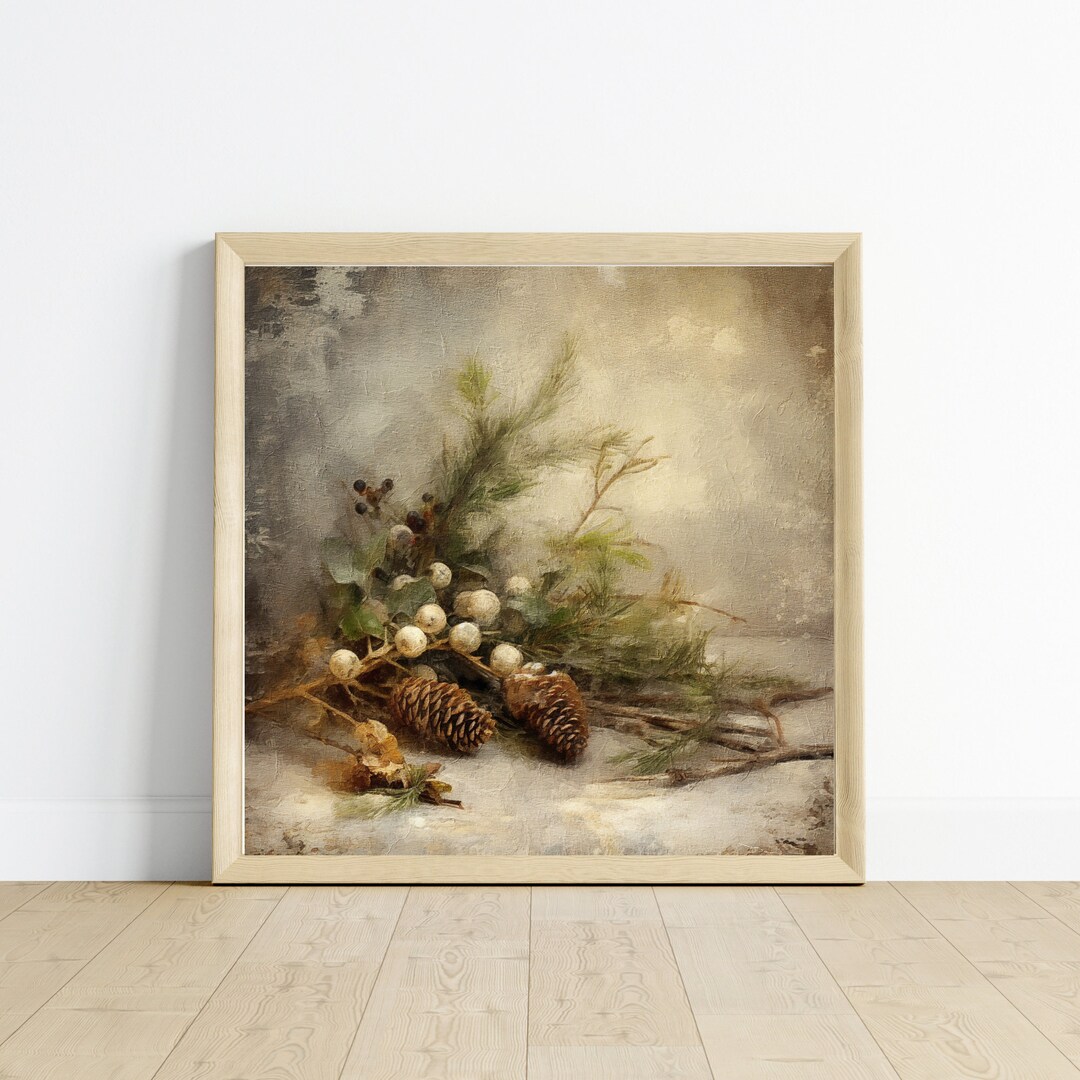 Christmas Wall Art,rustic Christmas Printable,winter Holiday Wall Art ...