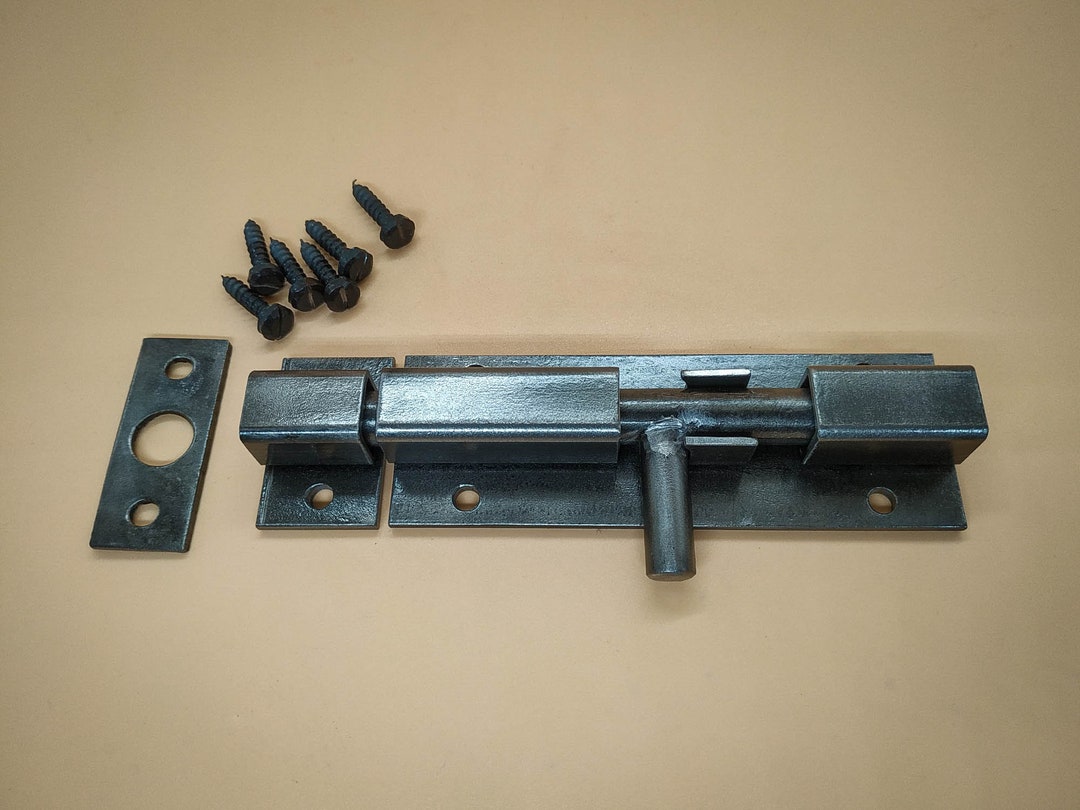 Latch for Double Doors, Designed to Secure the Fixed Half. Handcrafted ...