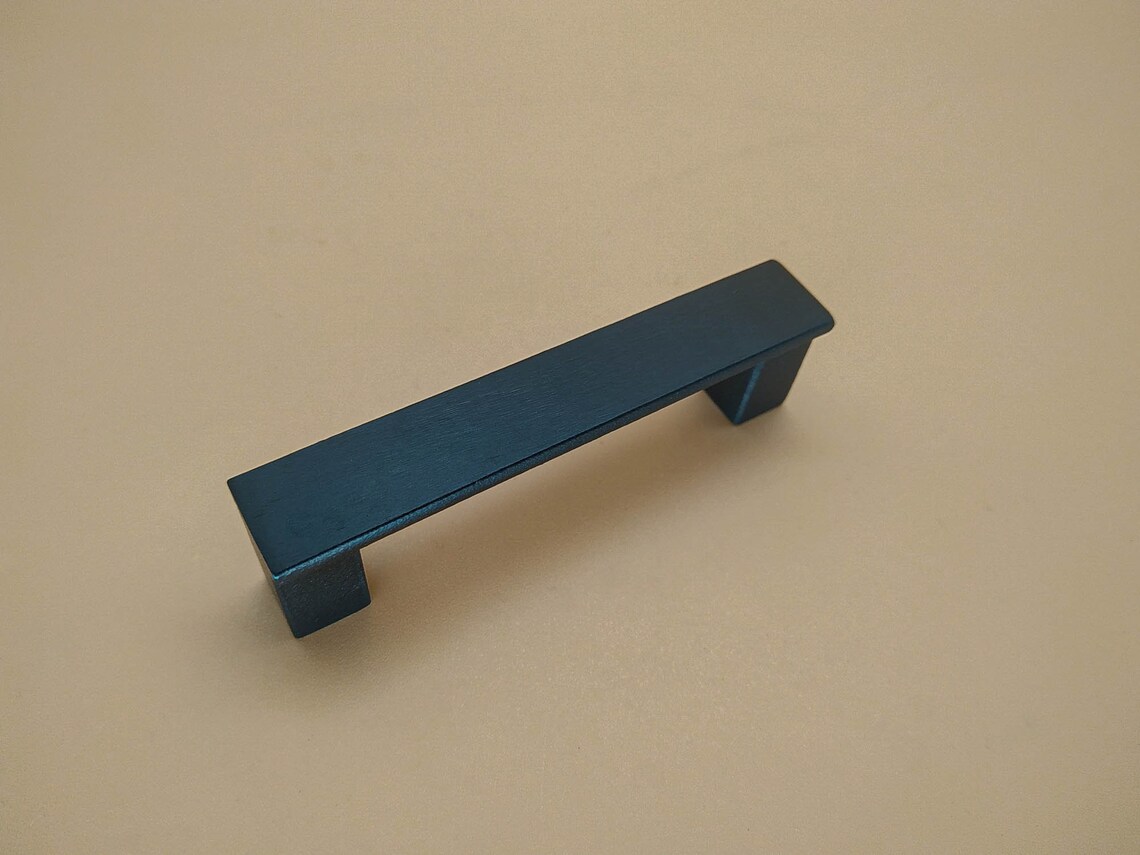 Handcrafted Industrial Drawer Pulls Made From Textured Wrought Iron ...