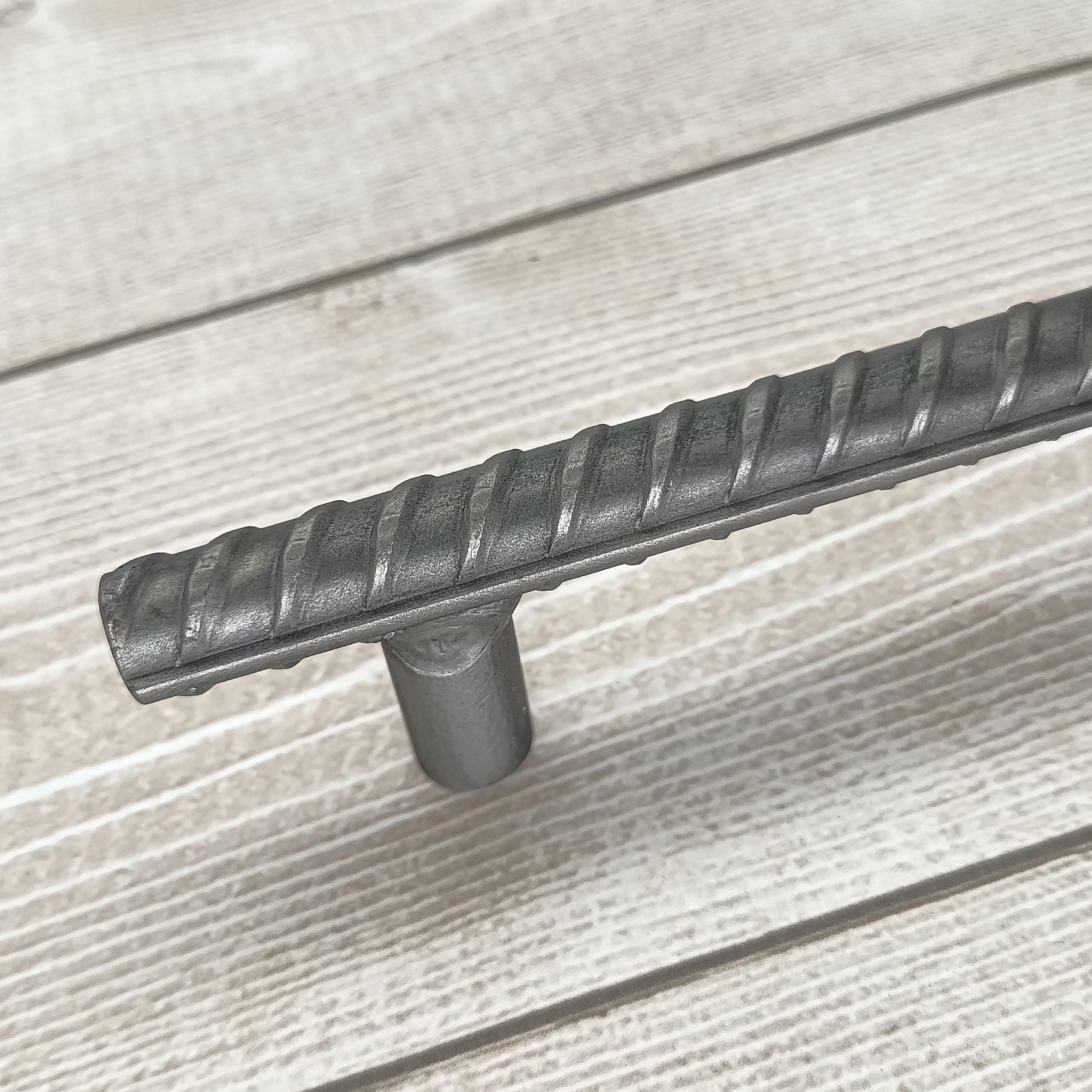 Drawer Pulls From Contemporary Industrial Steel Reinforcement, Adding ...