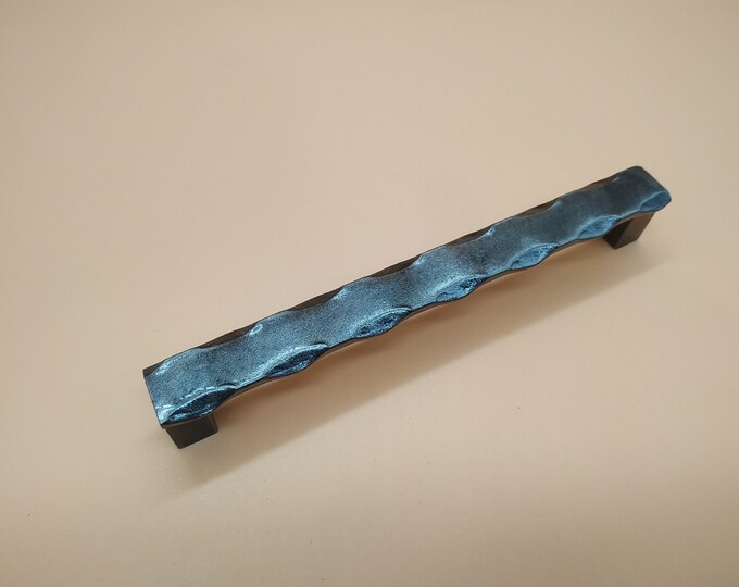 Simple Hand Forged Industrial Loft Drawer Pulls Handles Knobs Wrought ...