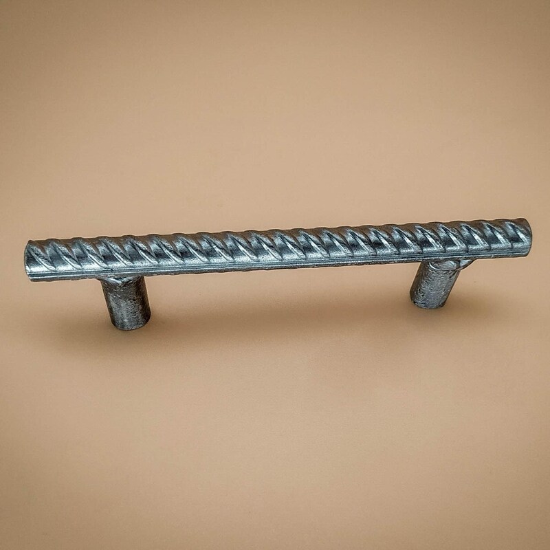 Gunmetal Drawer Pull - Etsy
