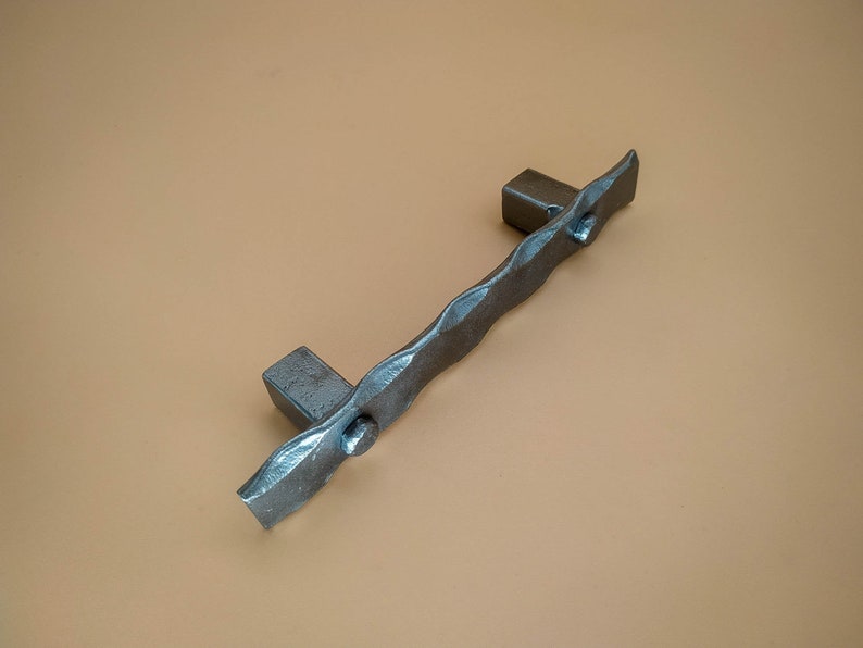 Hand-forged Drawer Pulls: a Unique Touch for Your Kitchen. Textured ...