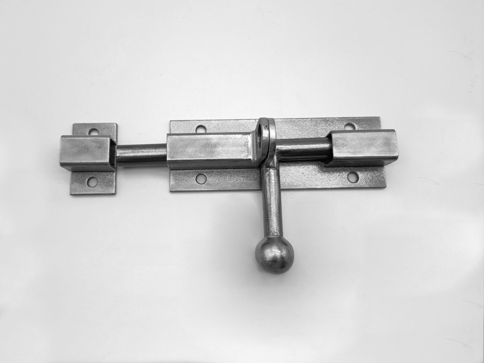 Industrial Steel Door Latch, Handmade, Rustic Style Reliable Barn Door ...