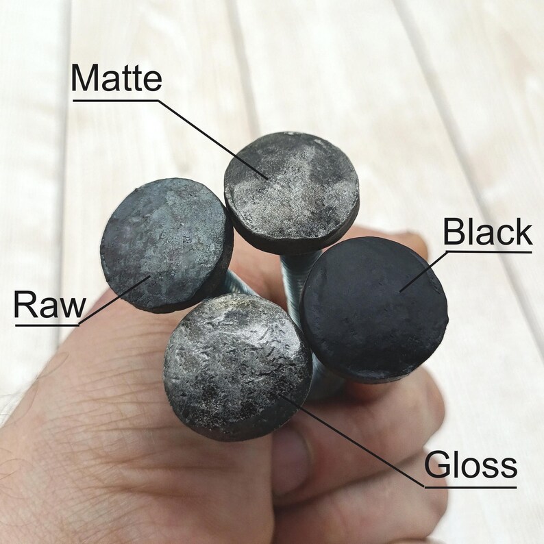 Hand-forged Dome Head Bolts – Rustic Industrial - Etsy