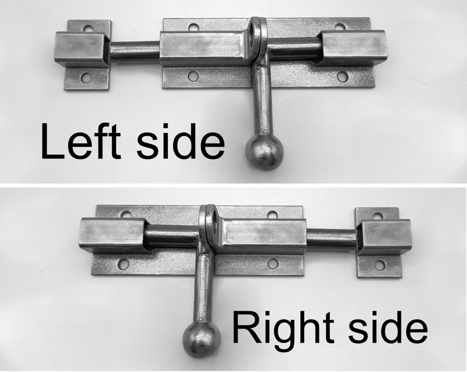 Industrial Steel Door Latch, Handmade, Rustic Style Reliable Barn Door ...