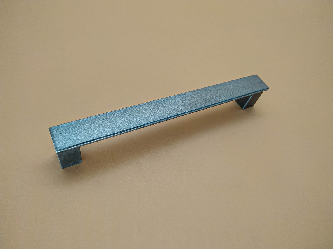 Handcrafted Industrial Drawer Pulls Made From Textured Wrought Iron ...