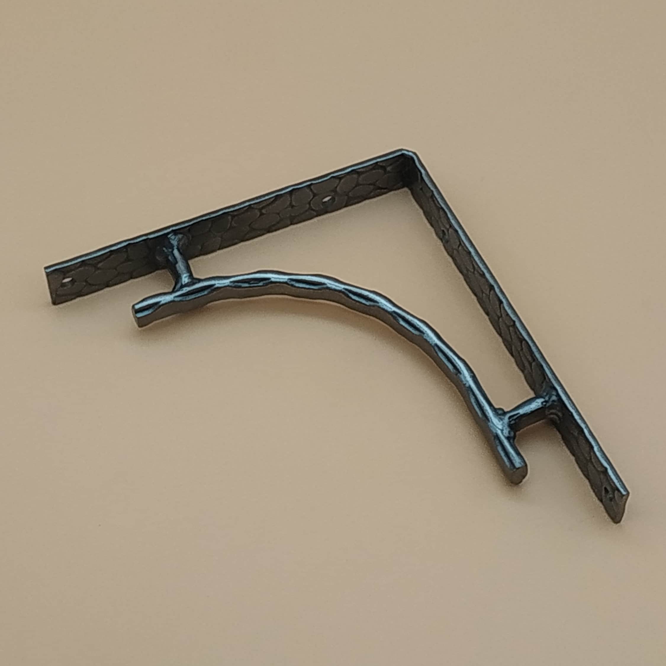 Hand Forged Metal Shelf Bracket. Shelves Storage. - Etsy