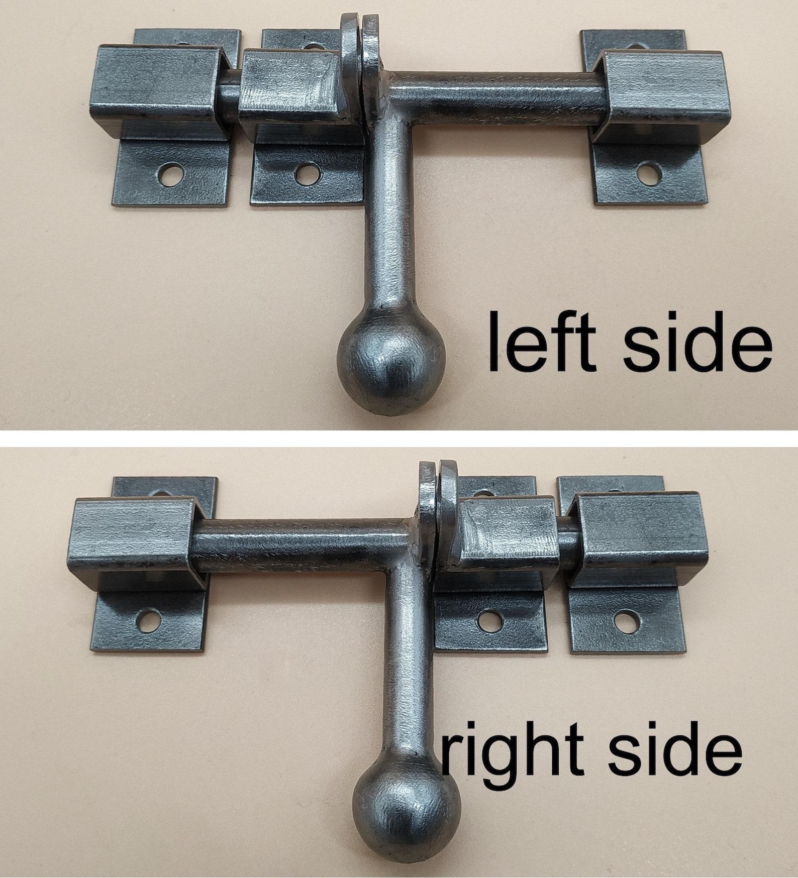 A Door Latch, Handcrafted in a Rustic Style, Ensures Reliable and Easy ...