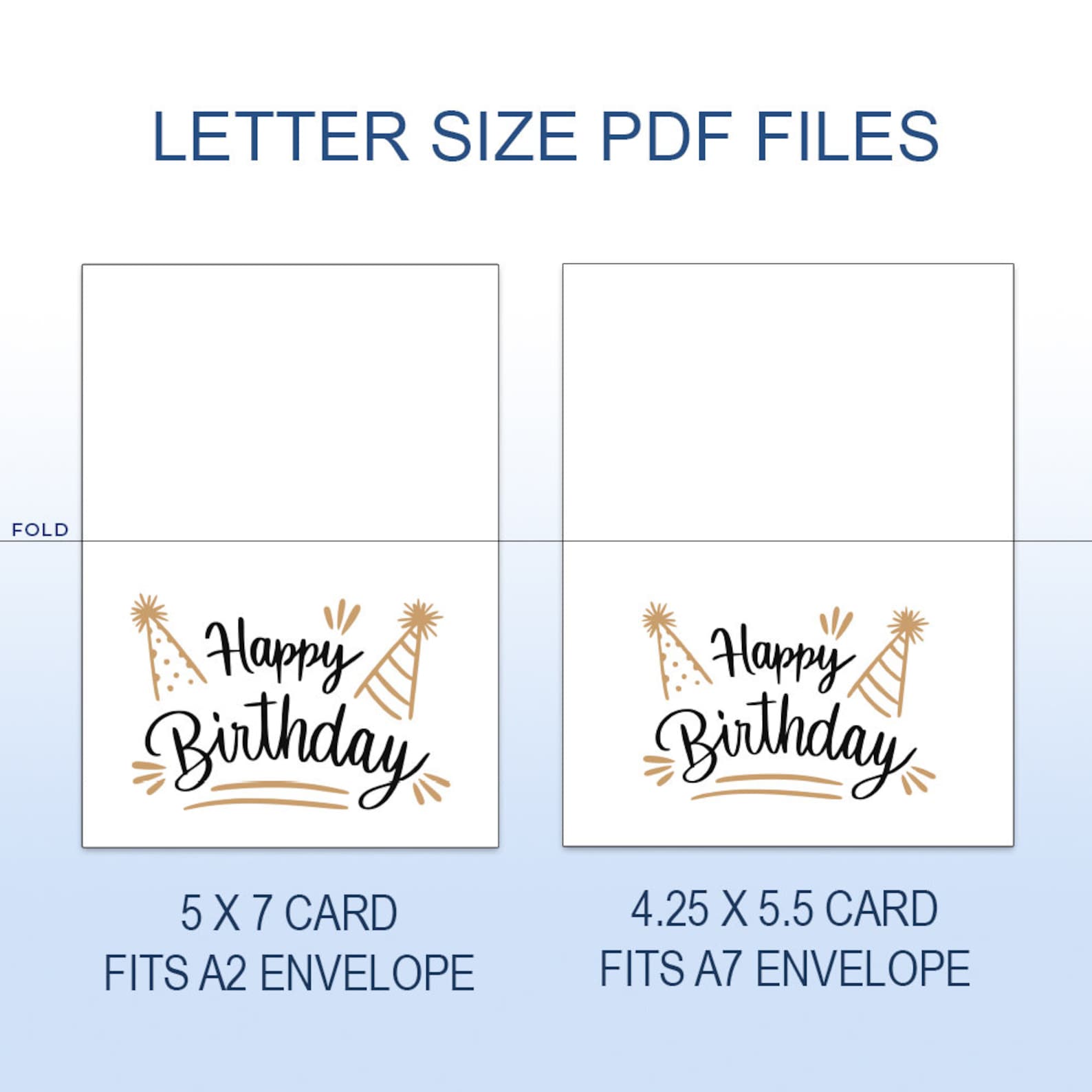 Birthday Card / Digital Birthday Card Printable / PDF - Etsy