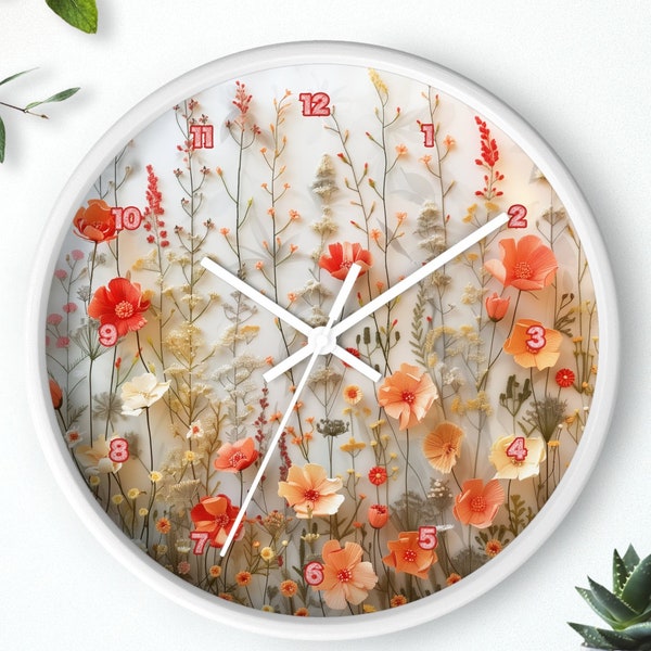 Cute Wall Clock - Etsy