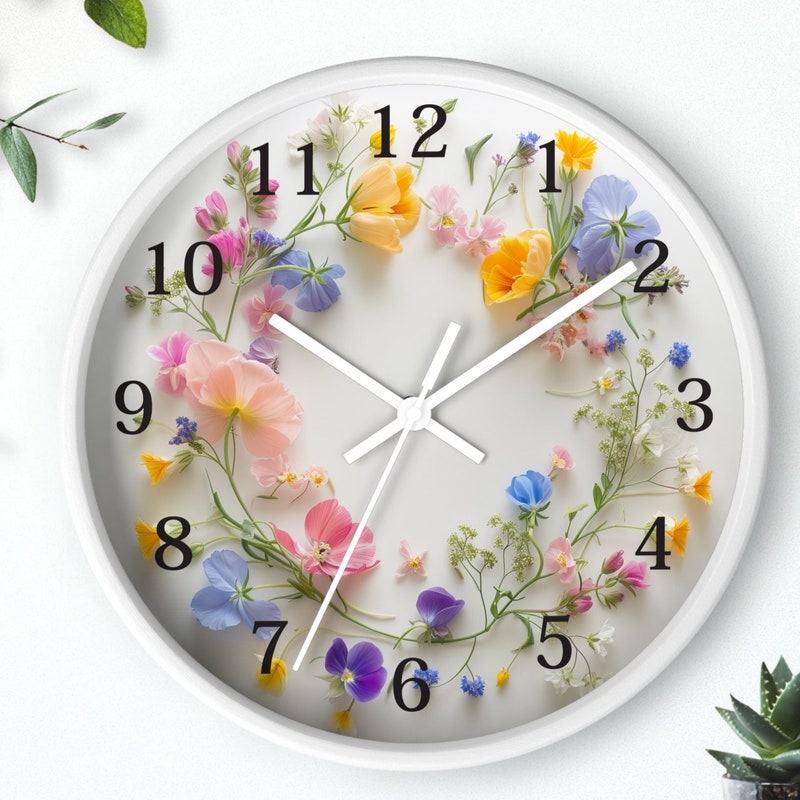 Coastal Silent Wall Clock - Etsy