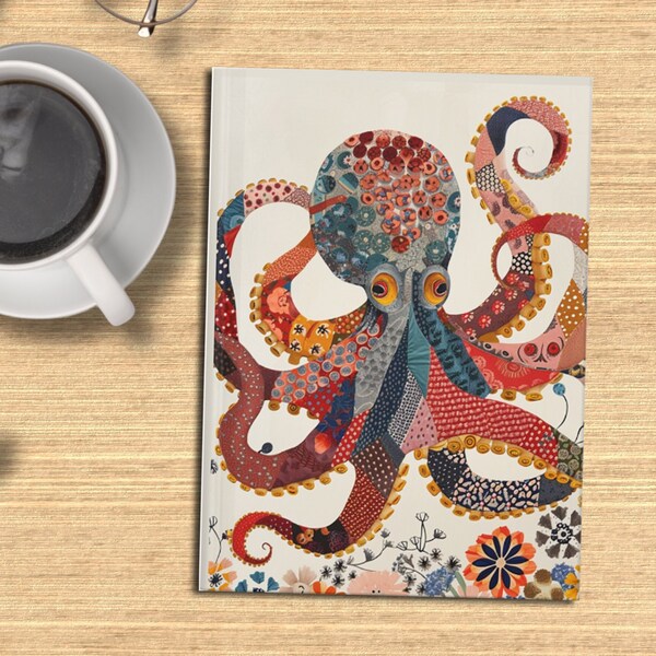 Octopus Notebook - Etsy