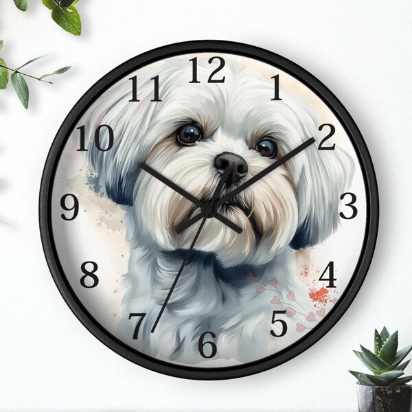 Dog Clock - Etsy