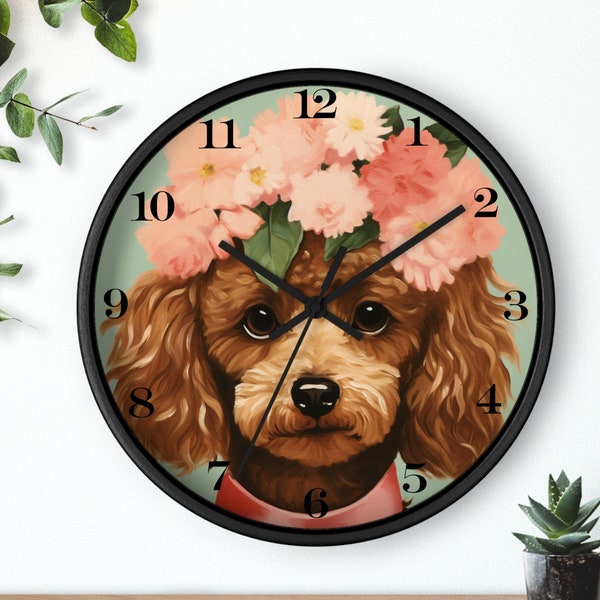 Dog Clock - Etsy