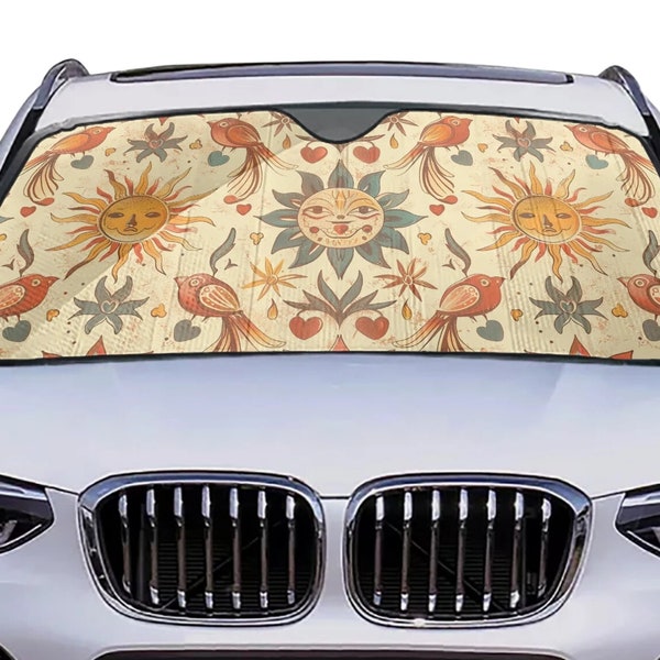 Cardboard Car Sun Shade - Etsy