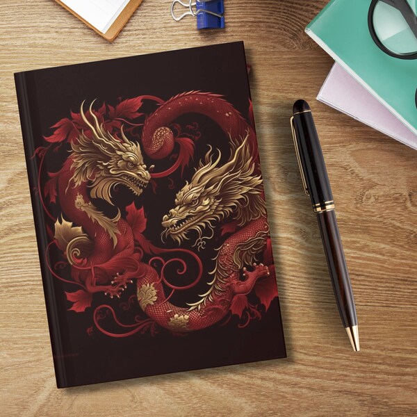 Dragon Journal - Etsy