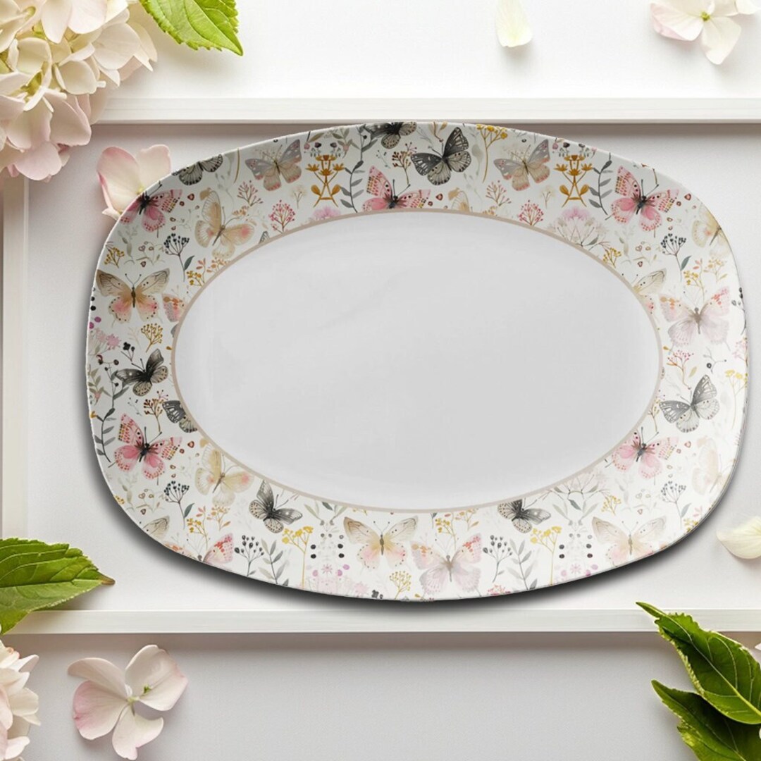 Unique Whimsical Butterfly Serving Tray, Ideal Housewarming Gift for ...
