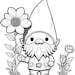 Cute Gnome Coloring Pages 20 Pages, Digital Download, Coloring Pages - Etsy