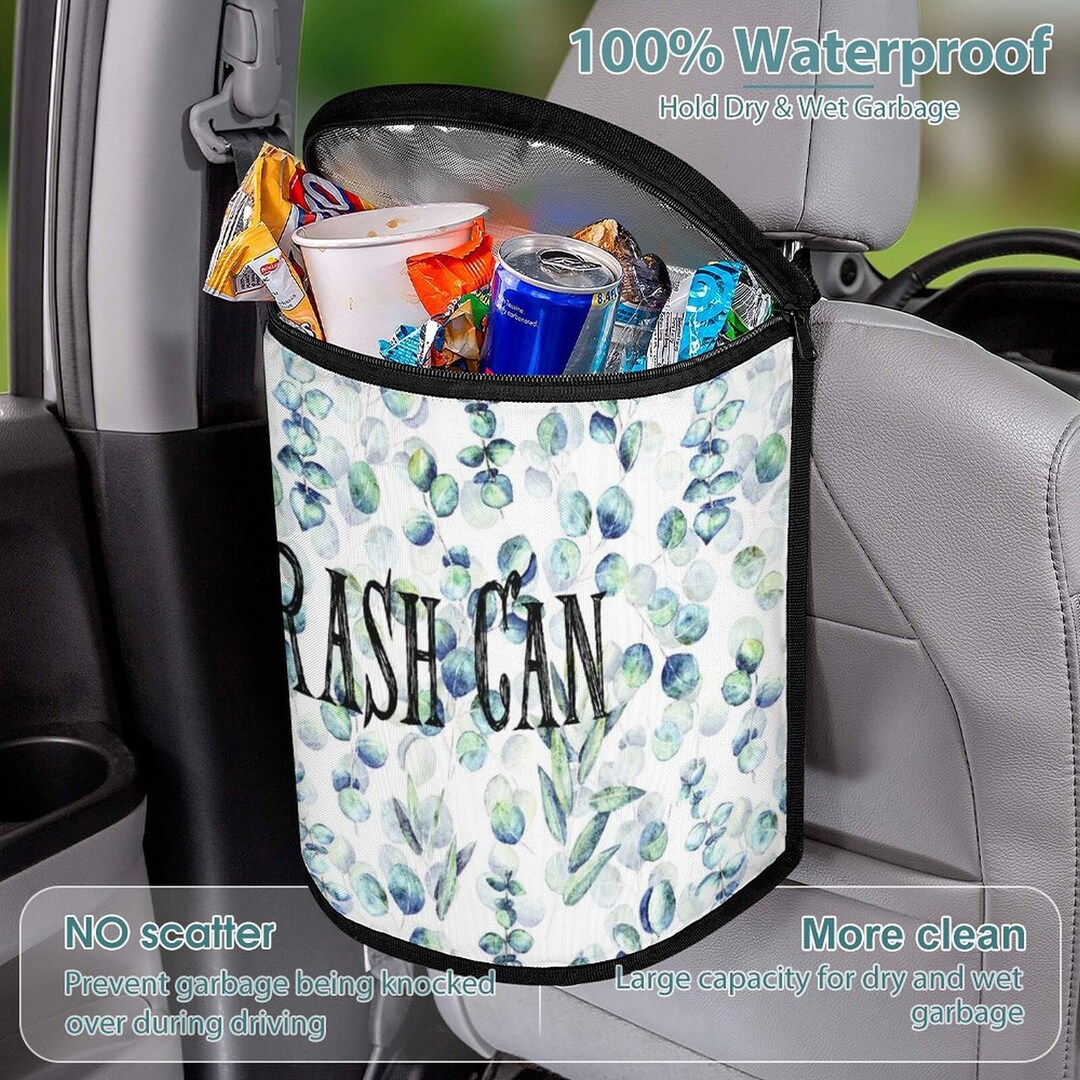 Car Trash Bin, Trash Bin for Car, Cool Trash Bin, Gift Giving Idea, Car ...
