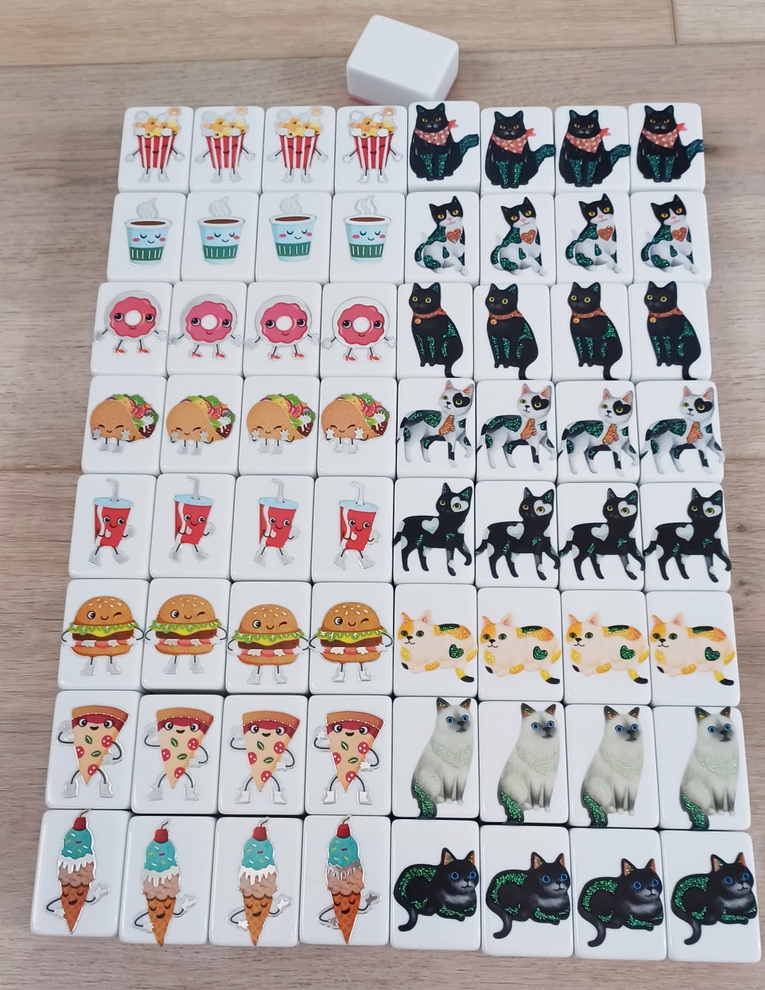 Mahjong Tile Set, Mahjong Blocks Set, Cute Mahjong Set, Mahjong Game ...