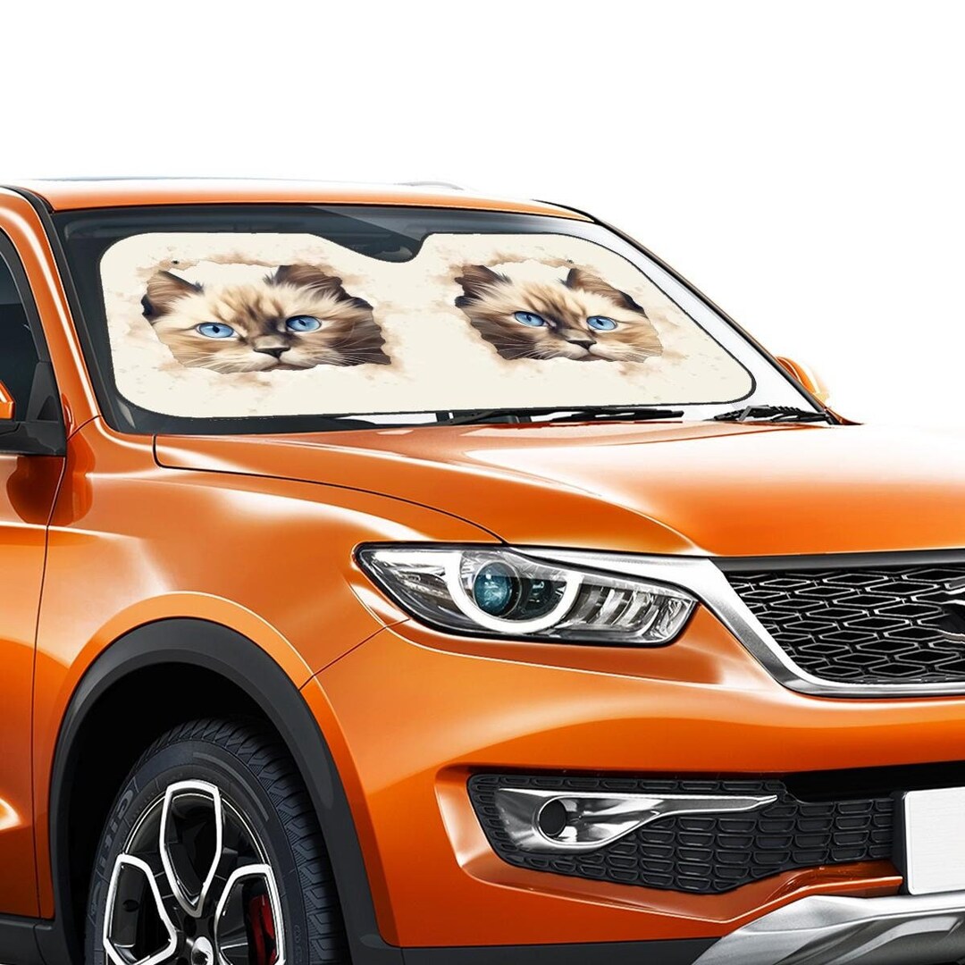 Cat Sun Shade, Sun Car Shade, Sunshine Car Shade, Sun Shade for Car ...