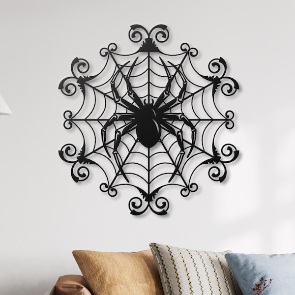 Spider Metal Sculpture - Etsy
