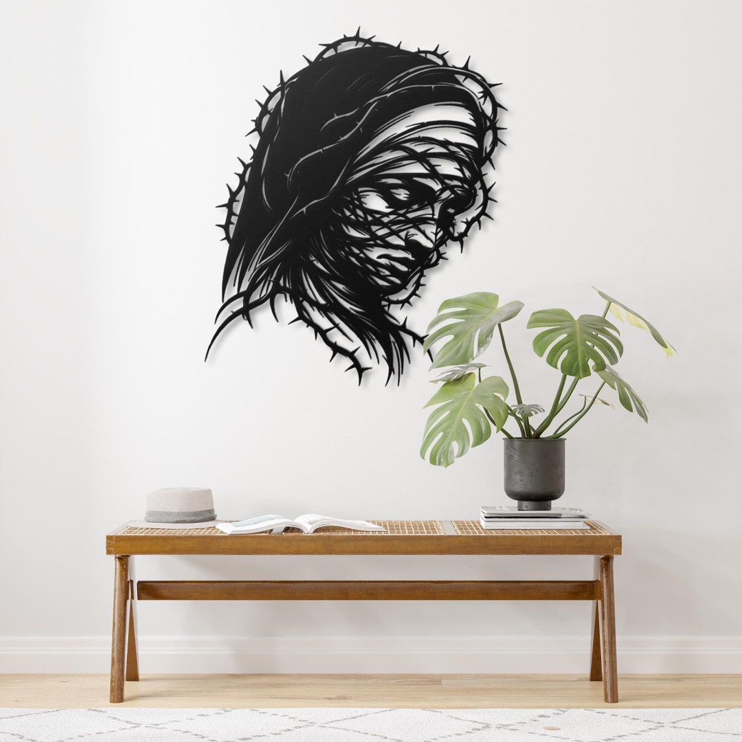 Crown of Thorns Metal Wall Art Religious Decor | Spiritual Christian ...