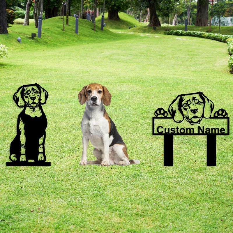 Beagle Metal Art - Etsy