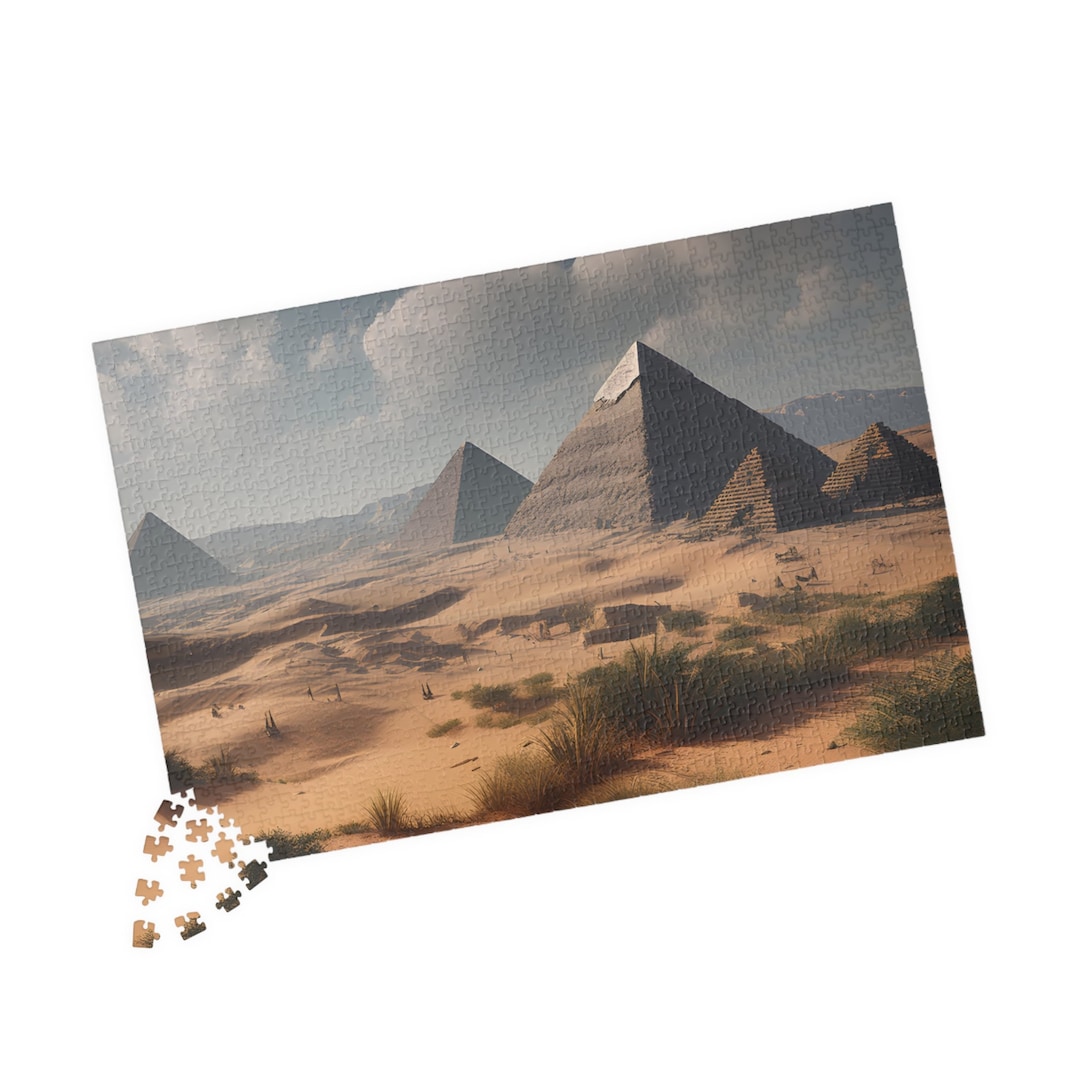 Jigsaw Puzzle Box Pyramids is Perfect for Family Activity to Brain ...