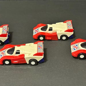 GOBOTS COMMANDRONS Transformers Mcdonalds Happy Meal Tomy Jet Racecar ...