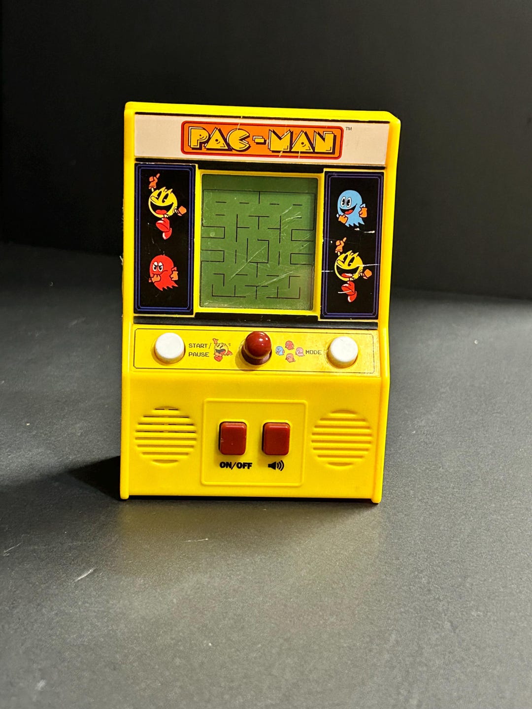 Pac Man Mini Arcade Game Bandai Namco Miniature Pacman Console Classic ...