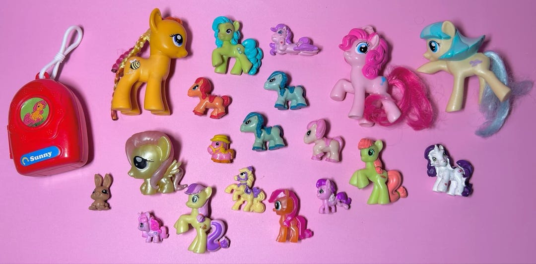 My Little Pony Figure Lot of 20 Friendship is Magic, Various Pony Toys ...