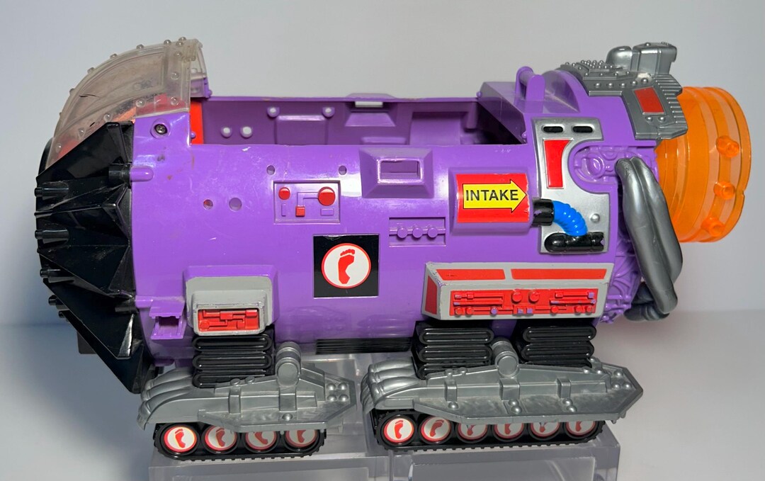 Vintage 1990 TMNT Mutant Module Drill Vehicle (incomplete) Teenage ...