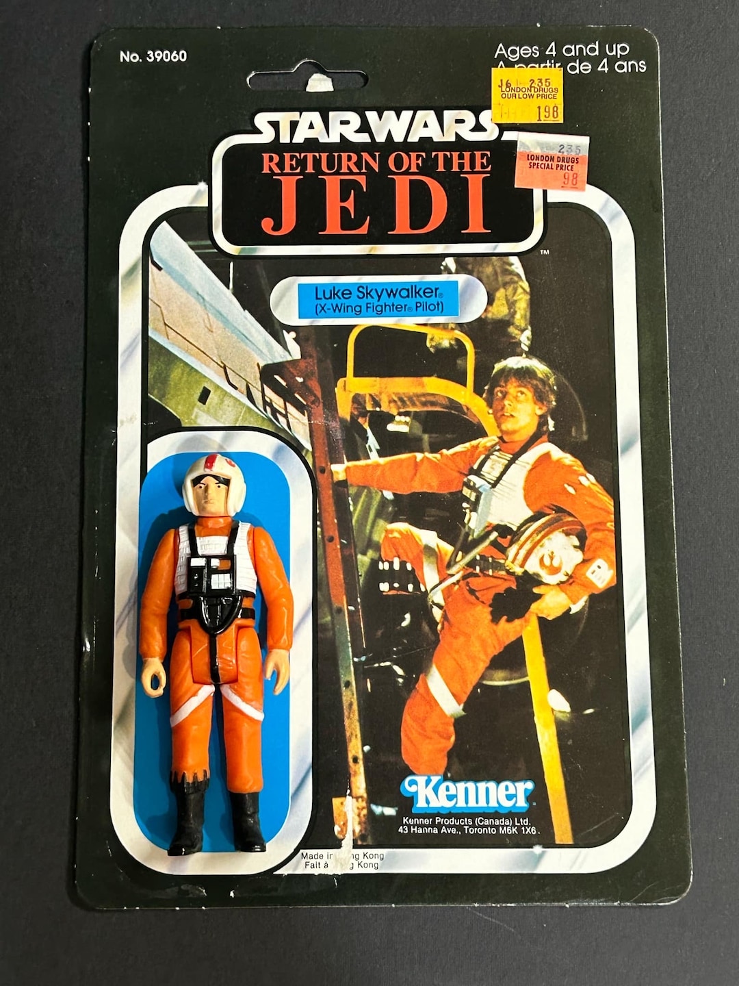 Vintage Star Wars Return of the Jedi Action Figures With Card Backs You ...