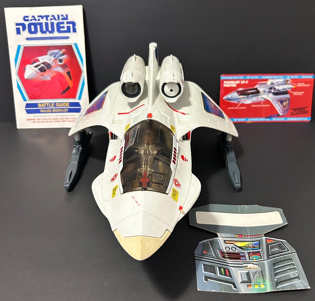 Vintage Captain Power and the Soldiers of the Future Powerjet XT-7 ...