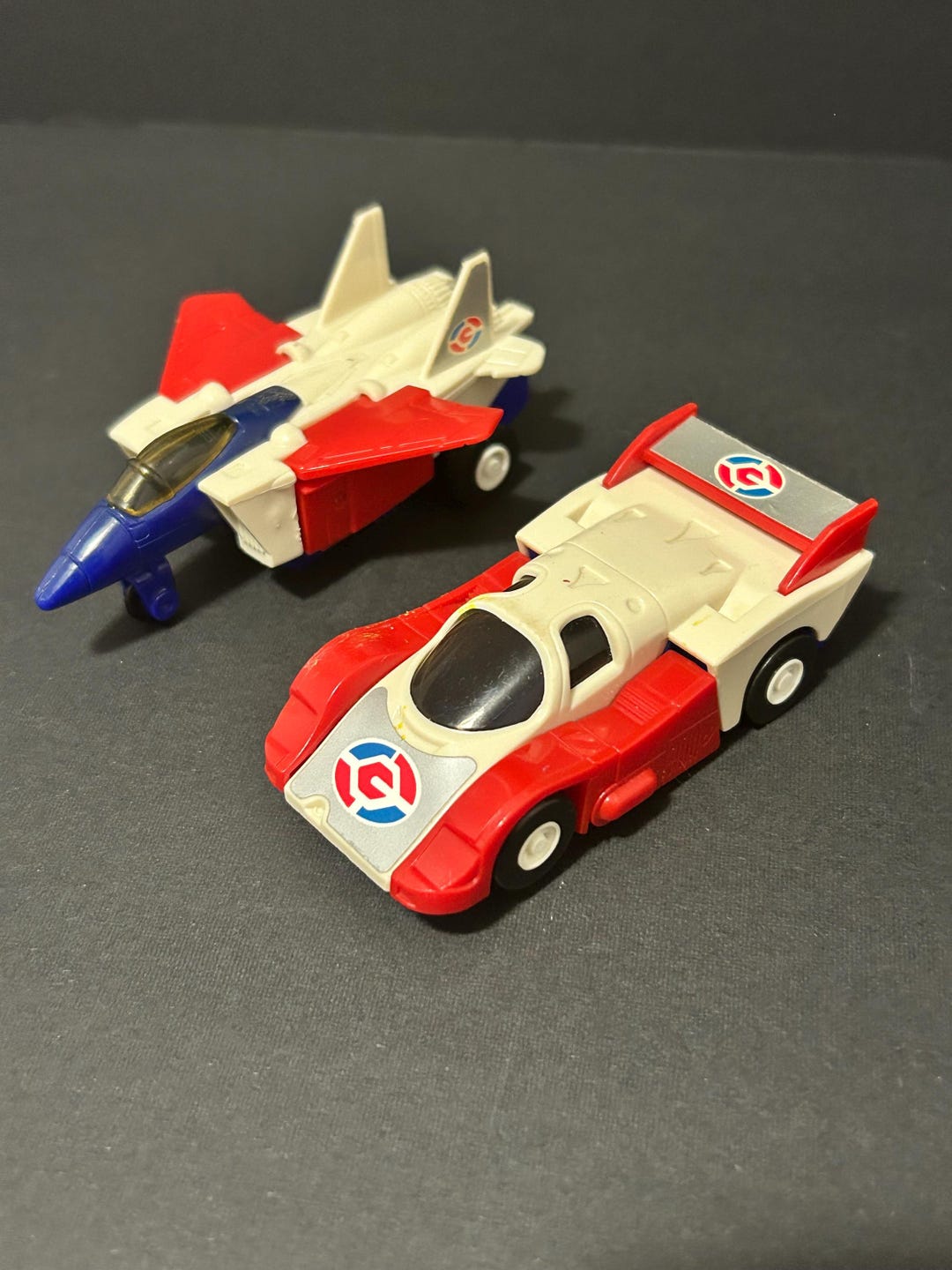 GOBOTS COMMANDRONS Transformers Mcdonalds Happy Meal Tomy Jet Racecar ...