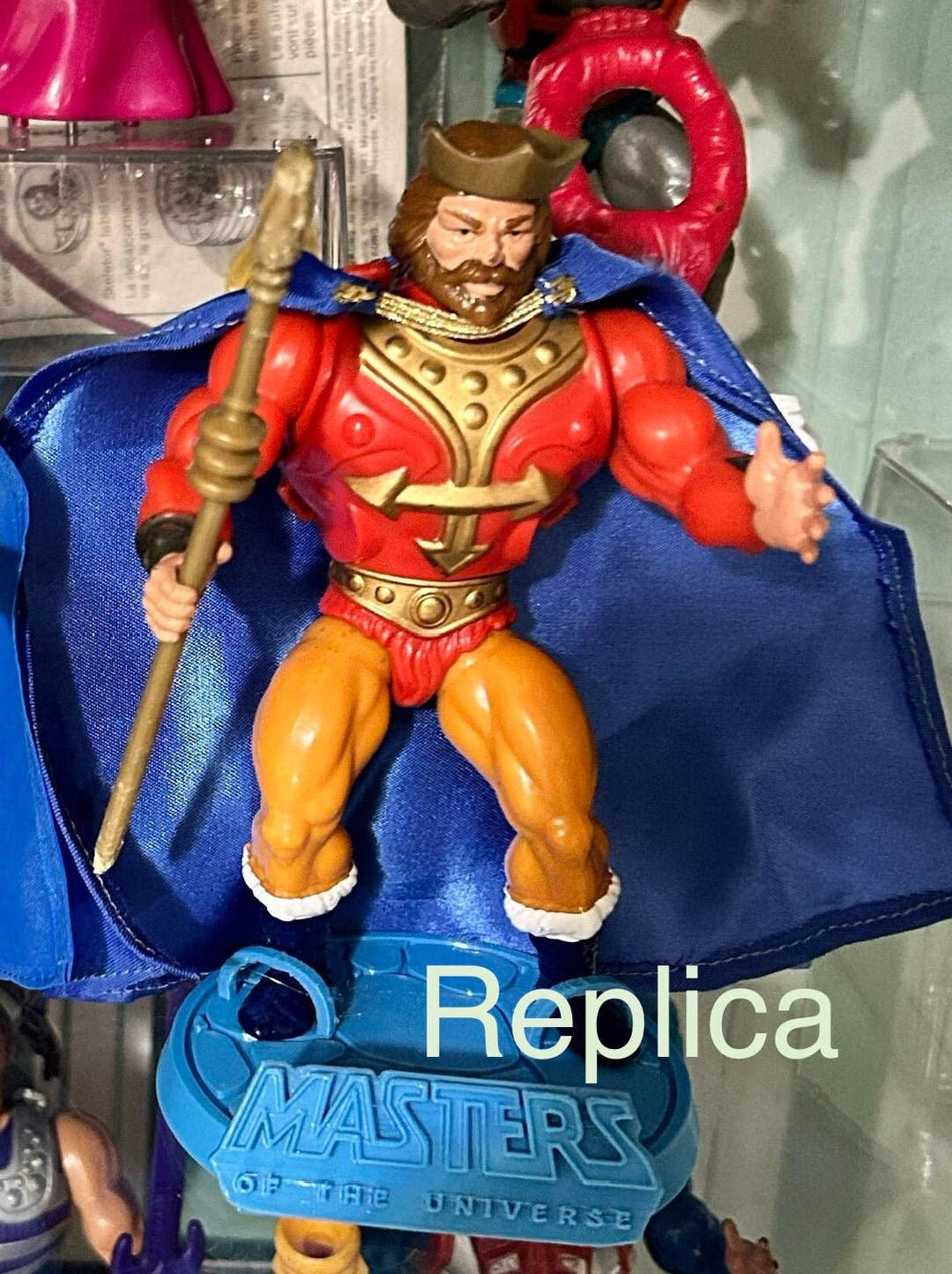 Cape Replacement/reproduction for Vintage King Randor MOTU Handmade ...