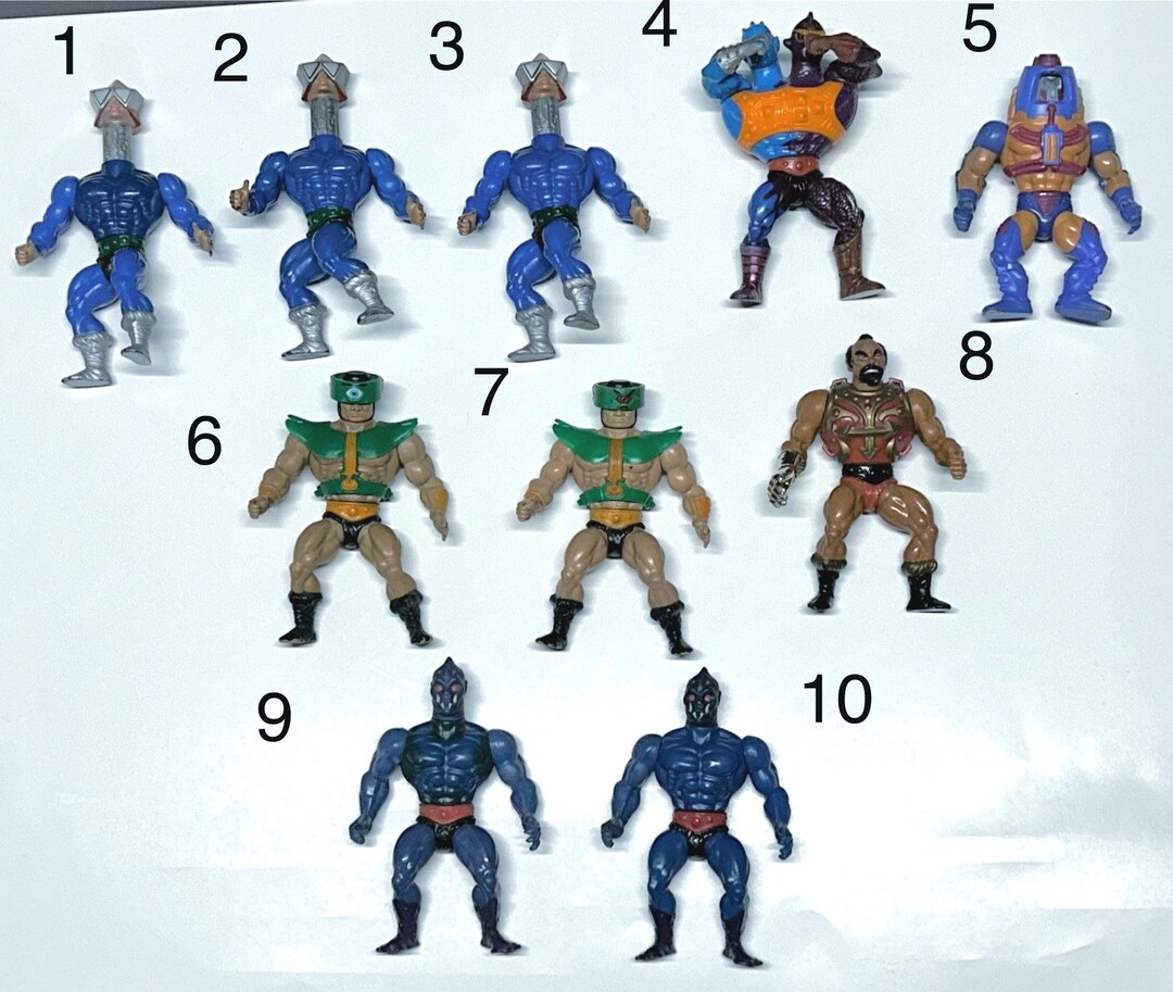 Masters of the Universe 5 DOLLAR BLOWOUT!! Jistu Webstor Triclops Two ...