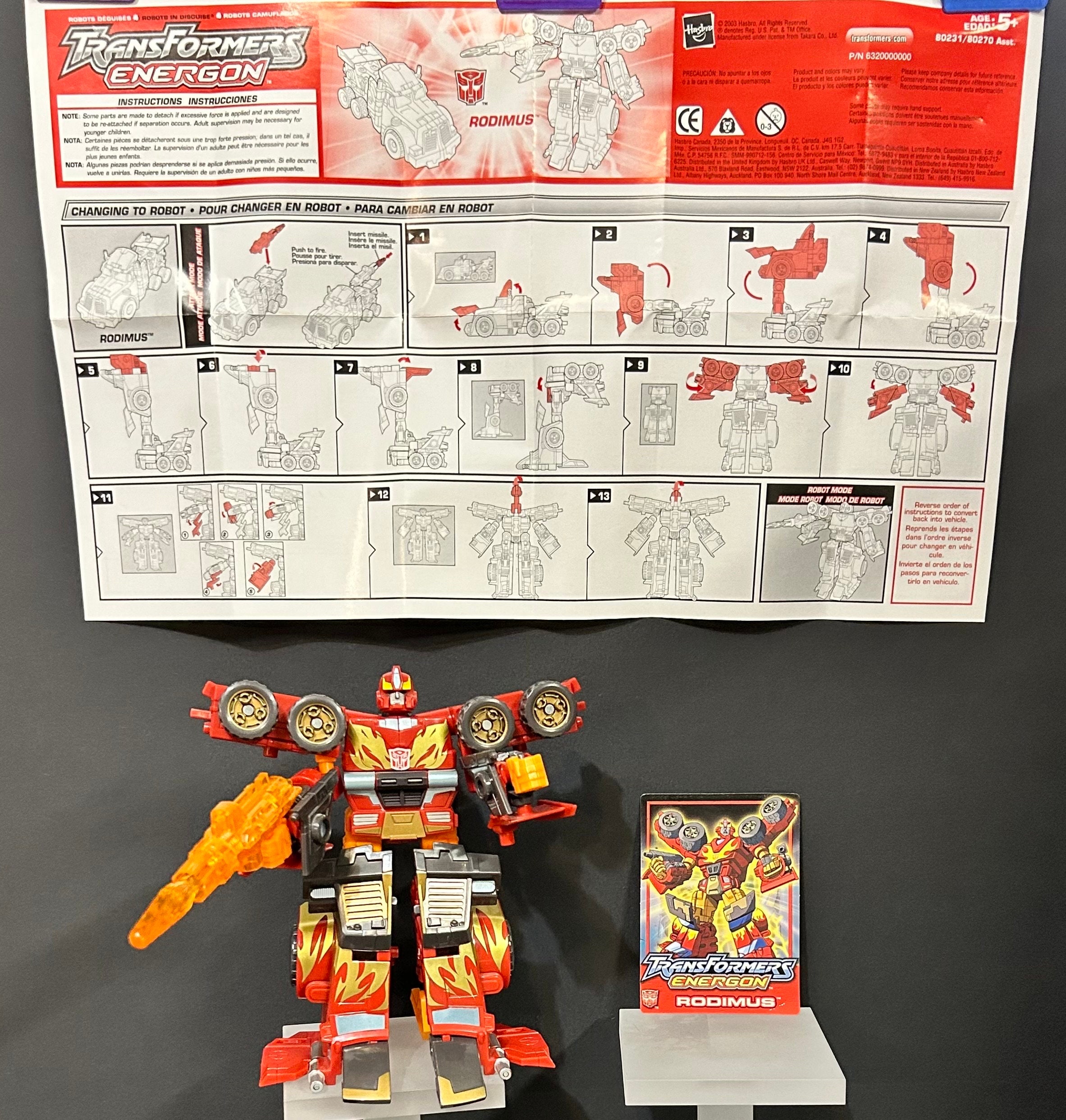 Transformers Energon Rodimus Prime